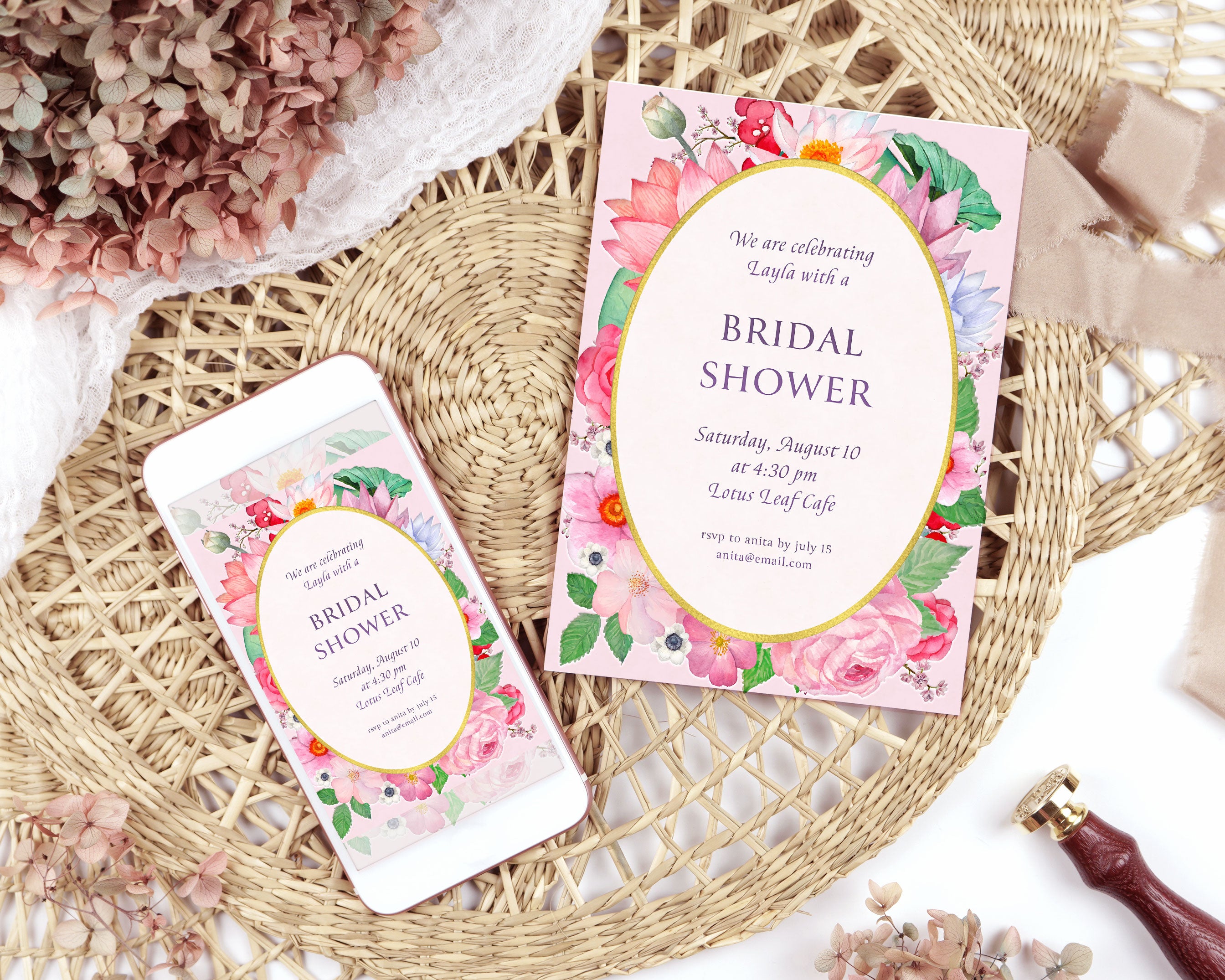 Digital vs. Print Invitations – Vinky Doodles